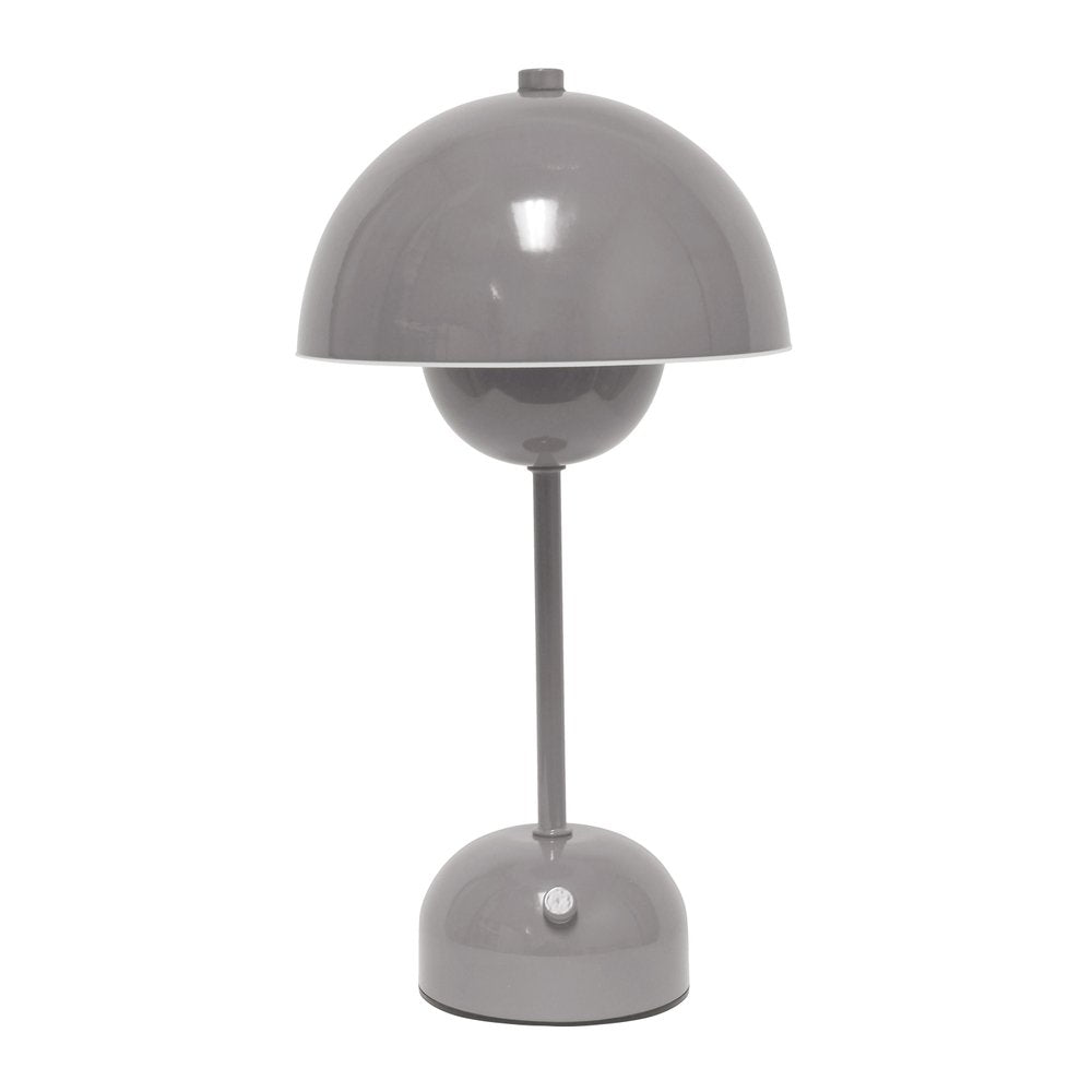12" Gray Metal Table Lamp – United Furniture Group
